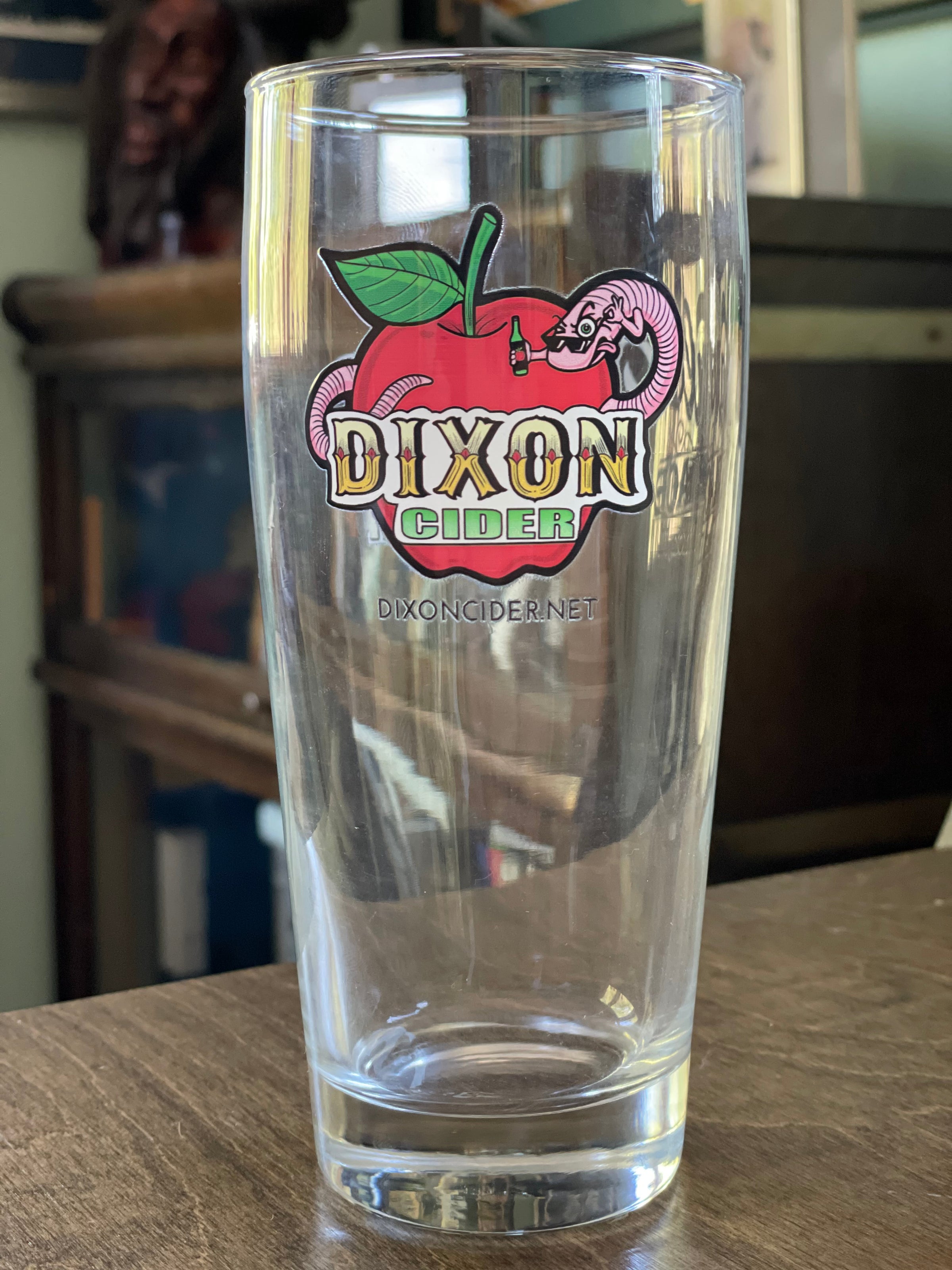Dixon Cider Worm Glass