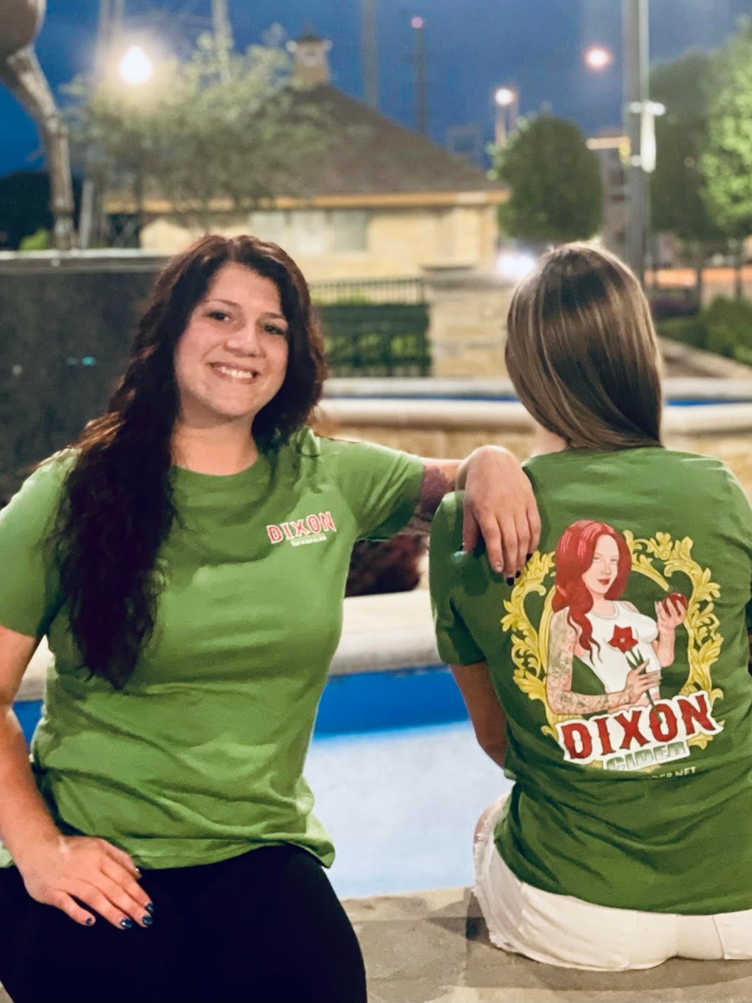 Dixon Cider Eve Logo Green Women's T-Shirt